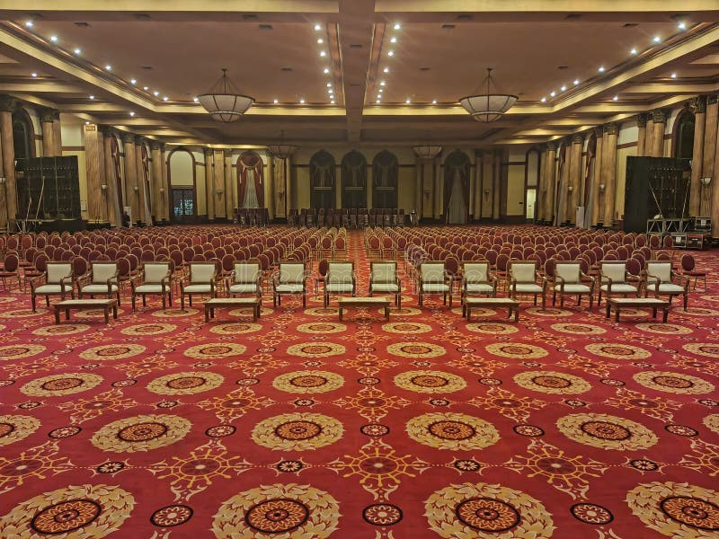 Ballroom Balai Samudera stock image. Image of samudera - 277985813