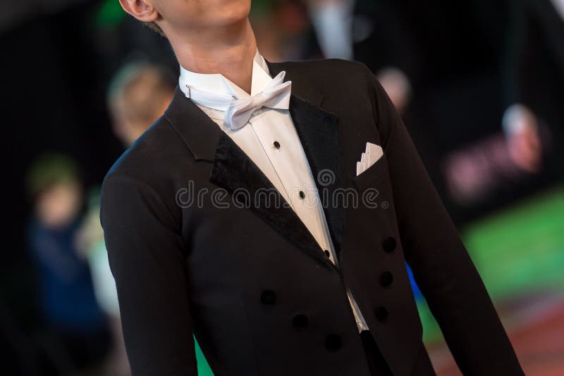 Ballroom Dancer in Elegant Suit Stock Image - Image of stylish, suit ...