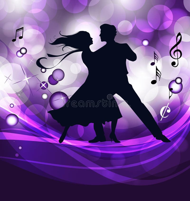 Ballroom Dance Party Background