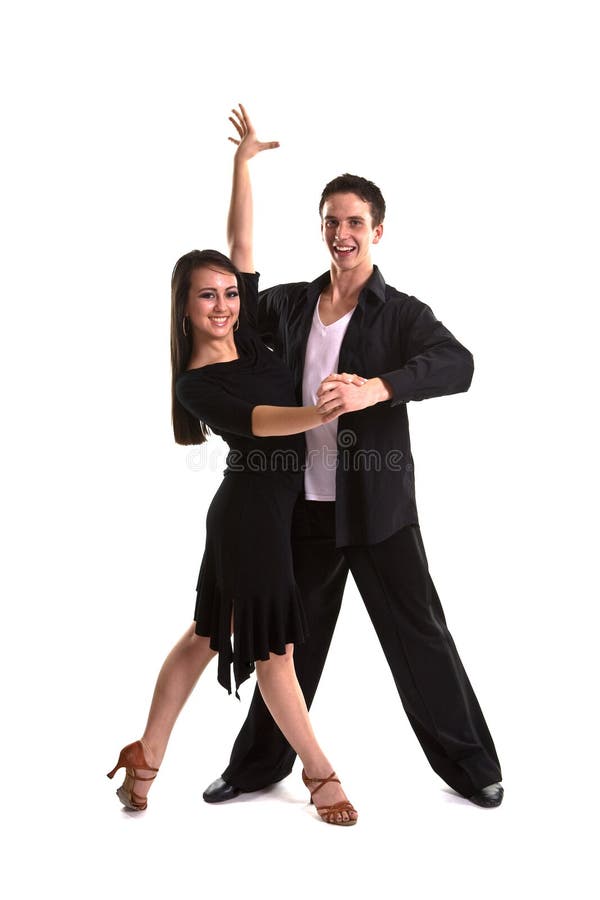 Two ballroom dancers stock image. Image of people, ballroom - 2282815