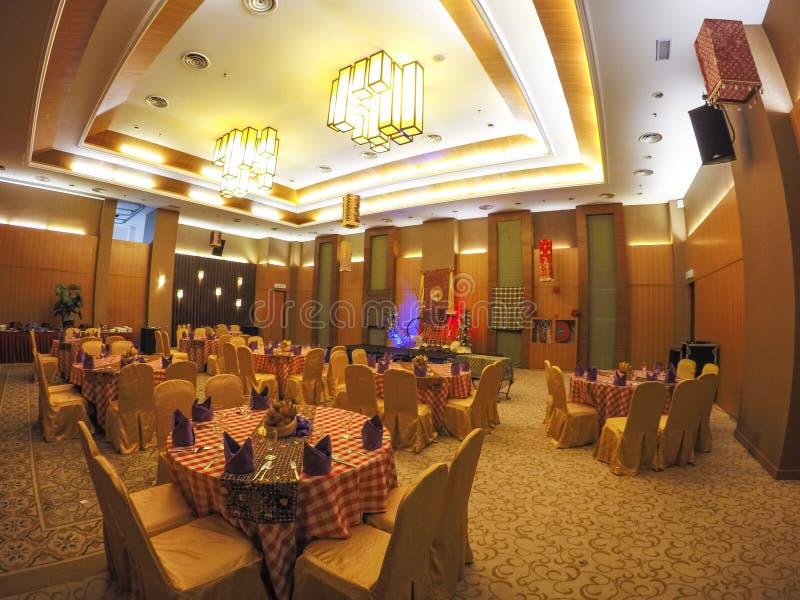 Ballroom stock photo. Image of chair, table, architecture - 56331446