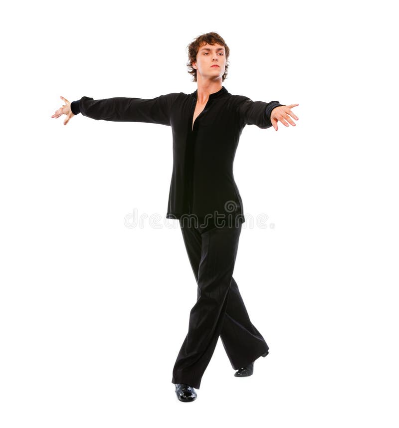 Ballroom Male Dancer Dancing Stock Photo - Image of male, dancers ...