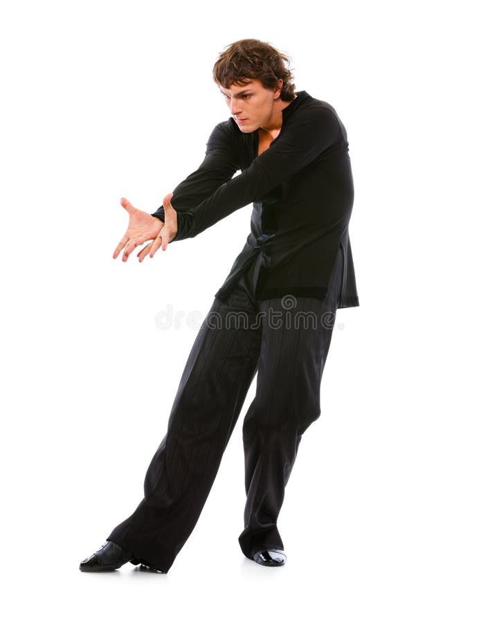 Ballroom Male Dancer Dancing Stock Photo - Image of male, dancers ...