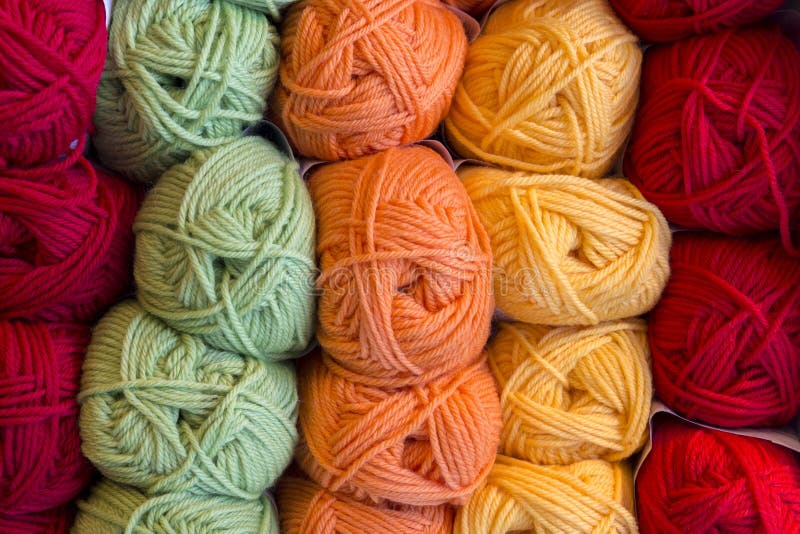 Balls of colored wool stock image. Image of colored, norway - 79416067