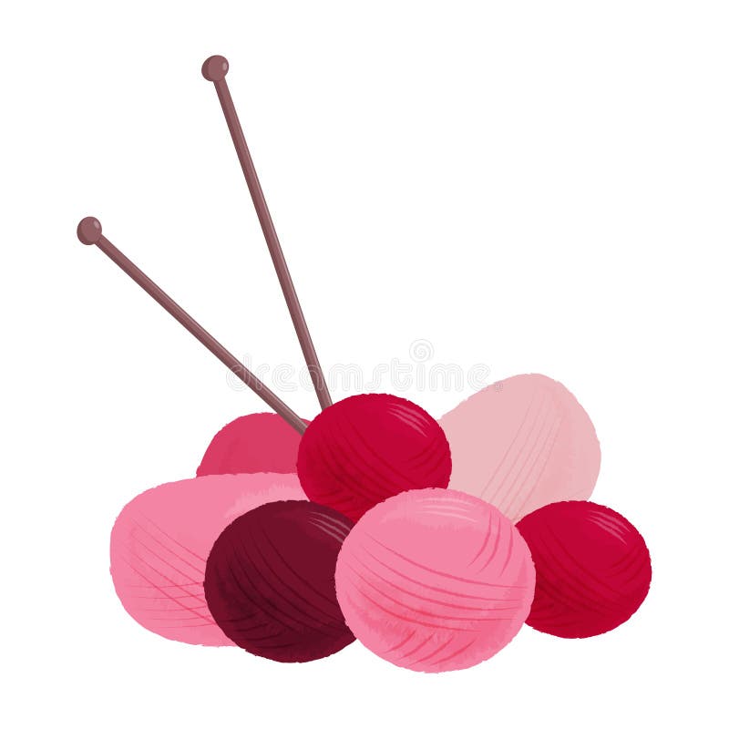 Balls Wool Different Colors Stock Illustrations – 301 Balls Wool Different Colors Stock ...