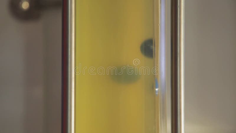 Balls flow in pipe stock footage. Video of industry - 264141772