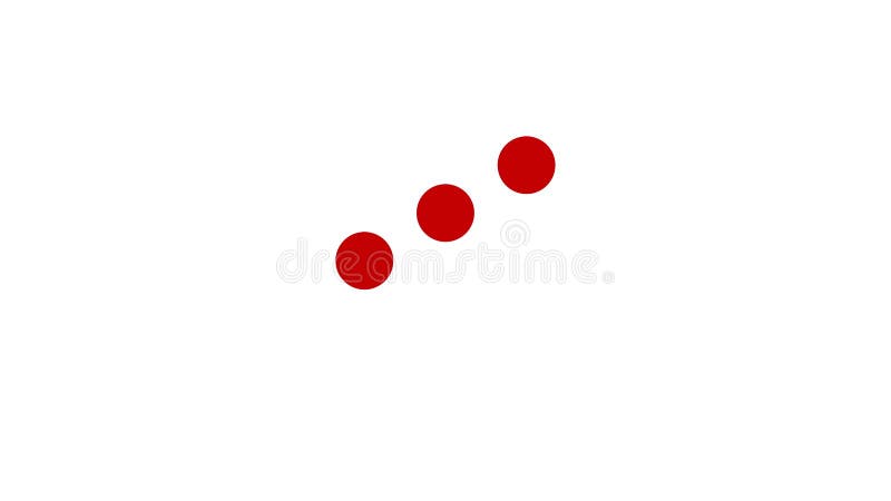 Balls Jumps Loading Animation. Motion Graphic Design. 4k. Stock Video ...