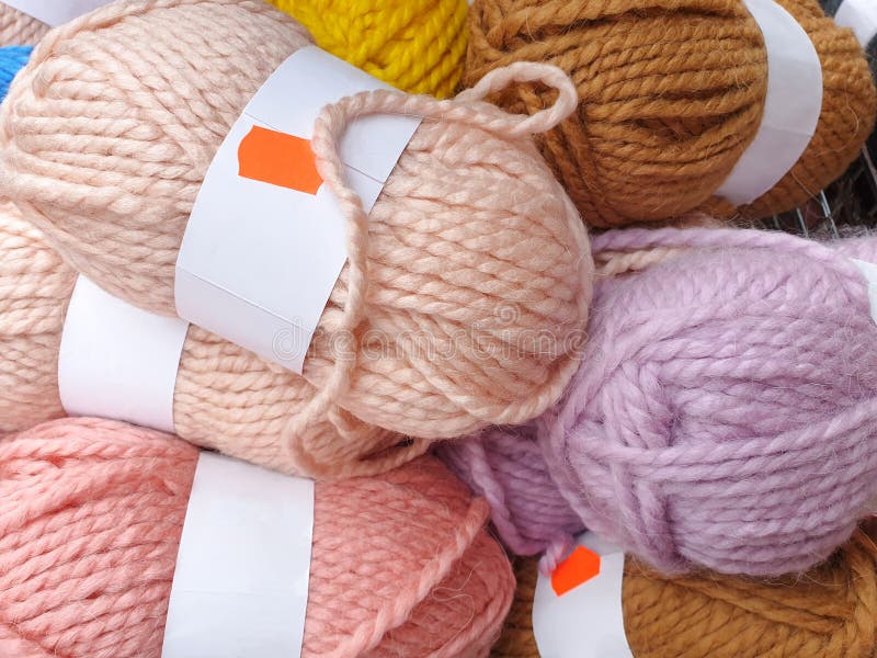 Woolen threads stock image. Image of market, shop, wool - 29895555