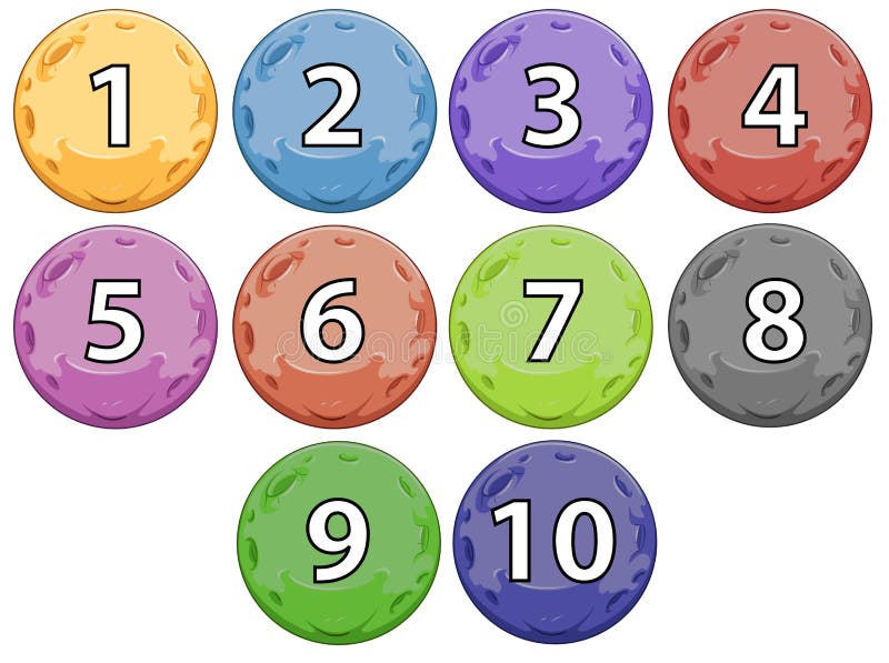 Set of Colored Pointers, Buttons. Stock Vector - Illustration of ...