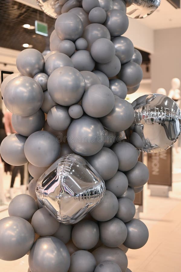 Balls Opening a Store. Opening Celebration Stock Photo - Image of ...