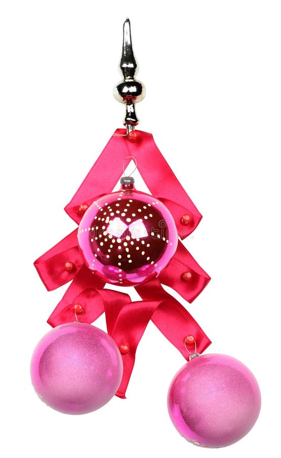 Balls and ribbon stock photo. Image of hanging, sphere - 21696376