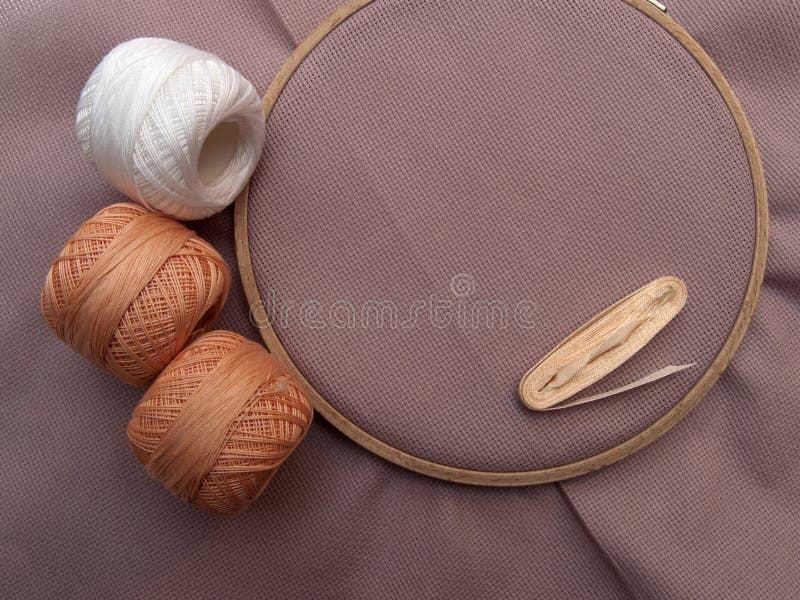 Balls and ribbon stock photo. Image of yarn, orange, ribbon - 25379412