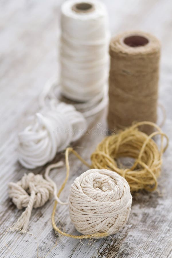Balls of rope stock image. Image of circle, knitting - 197657615