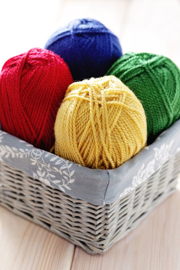 Balls of wool stock photo. Image of skein, texture, cotton - 39360298