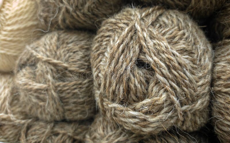 Balls of Wool for Knitting. Stock Image - Image of fashion, homemade ...