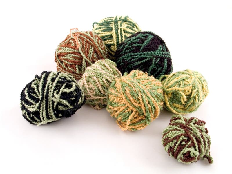 Balls of yarn stock image. Image of needlework, needlepoint - 338711
