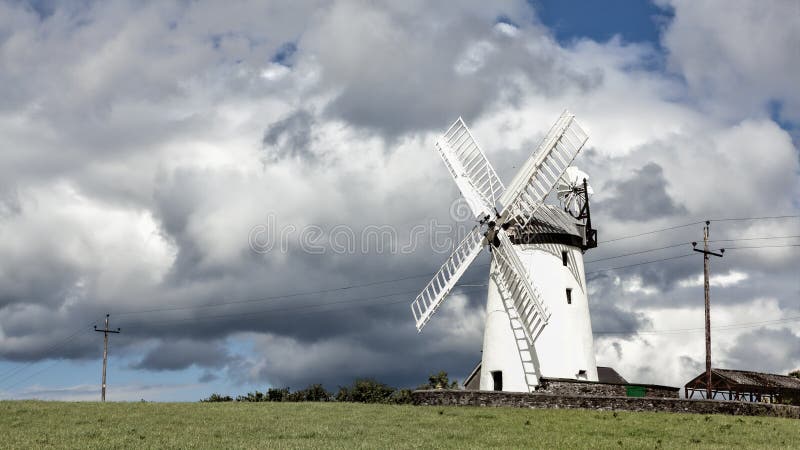 Ballycopeland Windmill,Millisle, Northern Ireland Stock Image - Image ...
