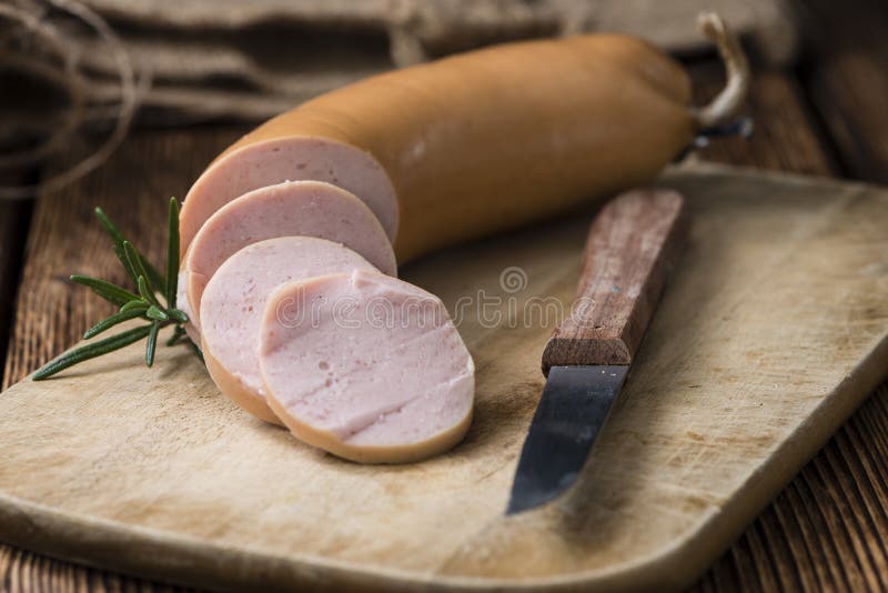 Baloney stock photo. Image of gastronomy, cooked, diced - 66074668