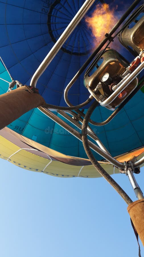 Baloon stock photo. Image of balloon, rise, fire, flying - 109658854