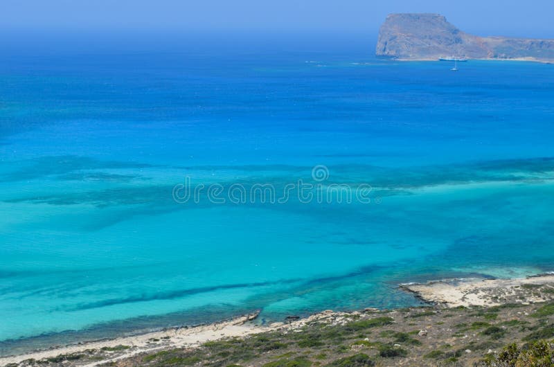 Balos bay stock image. Image of holiday, seaside, ambiance - 35099405