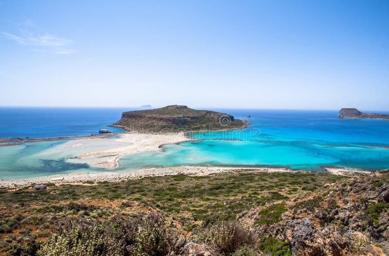 Balos beach stock image. Image of greece, balos, coastline - 103088657