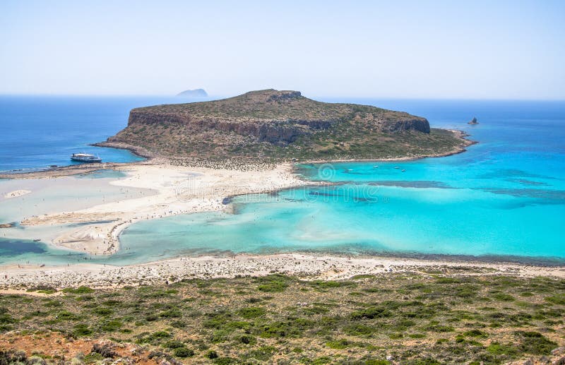 Balos beach stock photo. Image of balos, exotic, mediterranean - 97186506