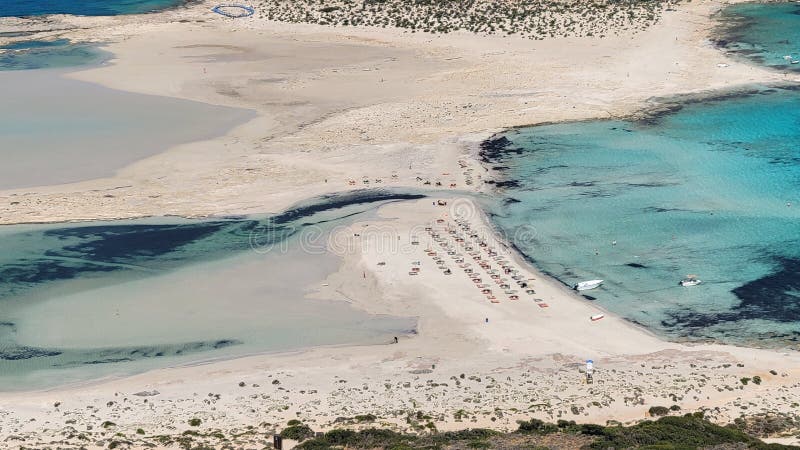 Balos Beach, Creta, Greece stock image. Image of water - 221799611