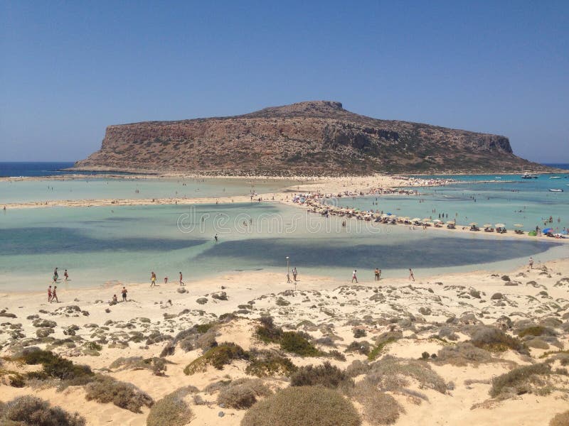 Balos, Creta stock photo. Image of balos, greece, island - 78589808