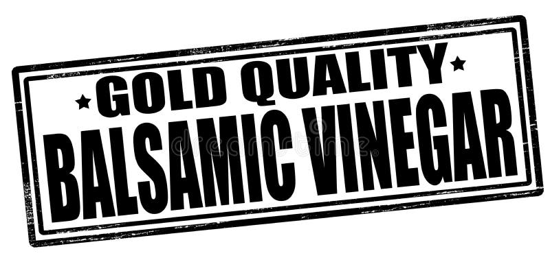 Balsamic vinegar stock illustration. Illustration of sign - 110266156