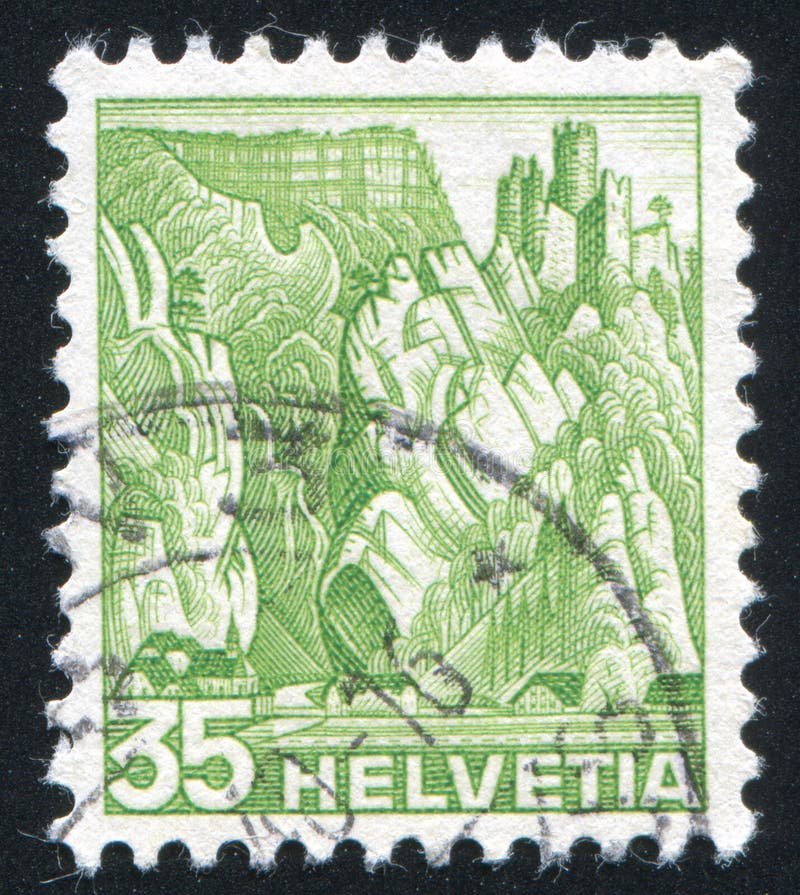 Balsthal Pass editorial photo. Image of pine, postage - 147344156