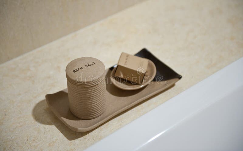 Balt Salt from a Premium Hotel Stock Photo - Image of expensive, bokeh ...