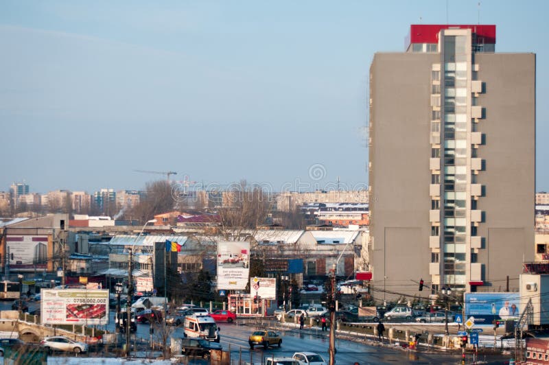 Balta Alba District Aerial View Editorial Image - Image of balta ...