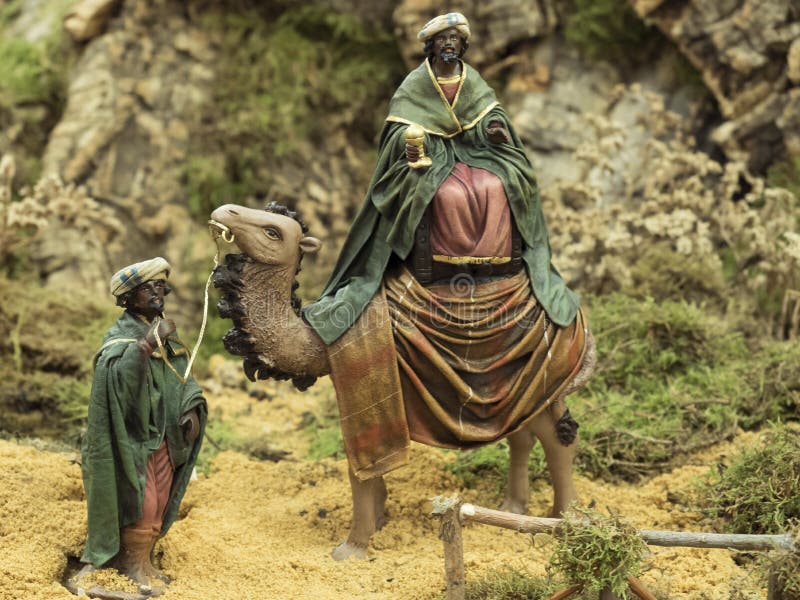 Baltasar el rey del mago foto de archivo. Imagen de hermoso - 103731098