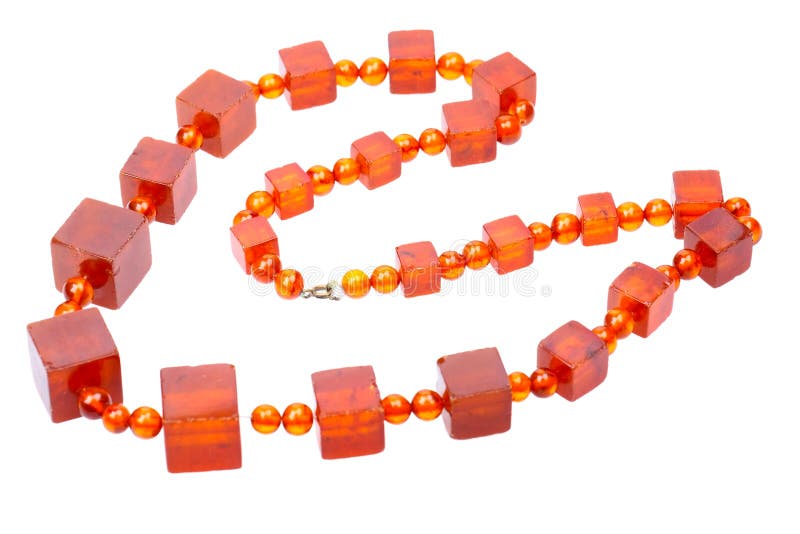 Baltic amber retro beads stock image. Image of bead, decoration - 38795111