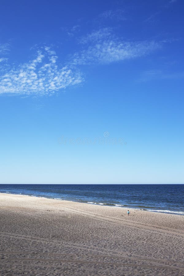 Baltic beach. stock image. Image of sunny, water, sandy - 37852955
