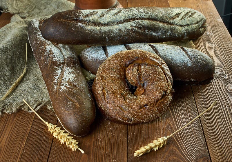 Baltic Bread Bakery Products Stock Image - Image of food, freshness ...