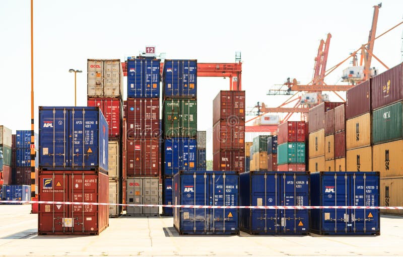 Baltic Container Terminal in Gdynia on 13 Juny 2015, Poland Editorial ...