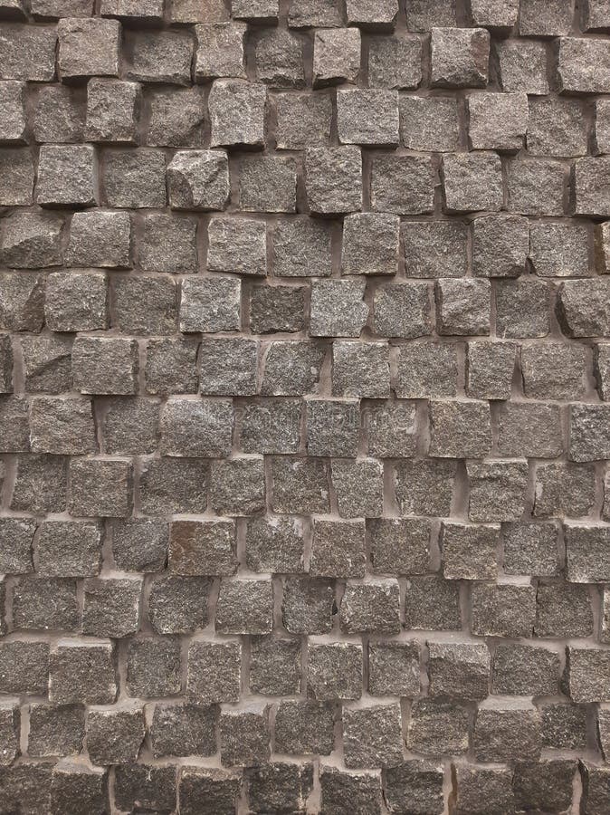 Baltic Granite of Square Shape of Each Dark-colored Element in the Form ...