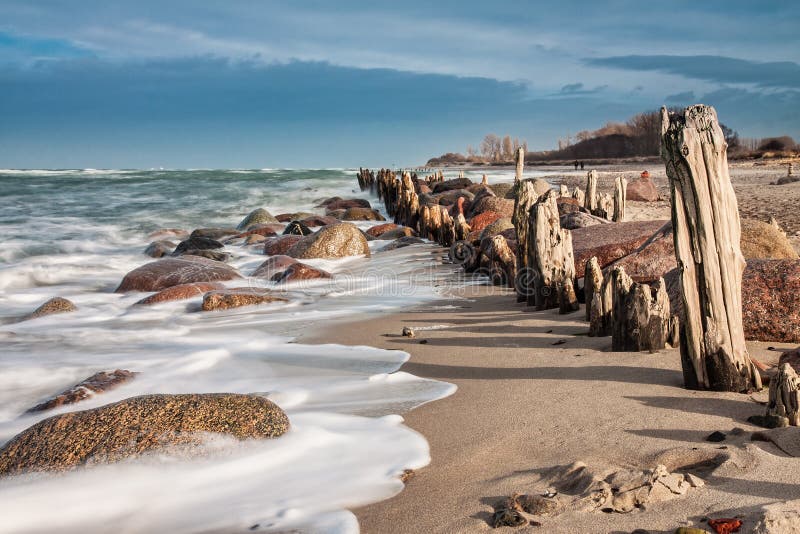 Baltic Sea stock photo. Image of rocks, baltic, landscape - 23859650