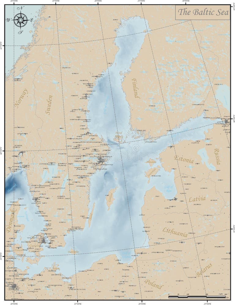 Germany Baltic Sea Map Stock Photos - Free & Royalty-Free Stock Photos ...