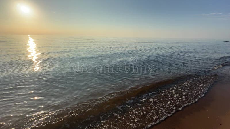 Baltic Sea Beach Summer Waves Stock Footage - Video of travel ...