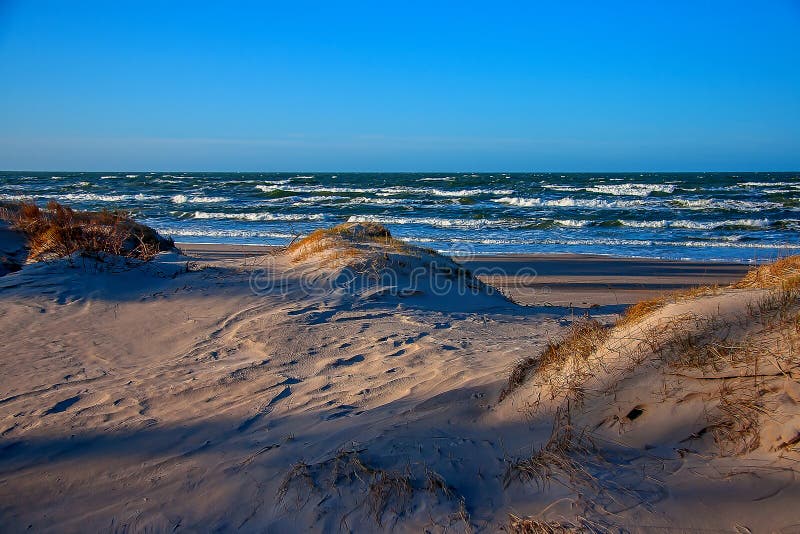 Baltic Sea coast. Bernati stock photo. Image of nica - 93113476