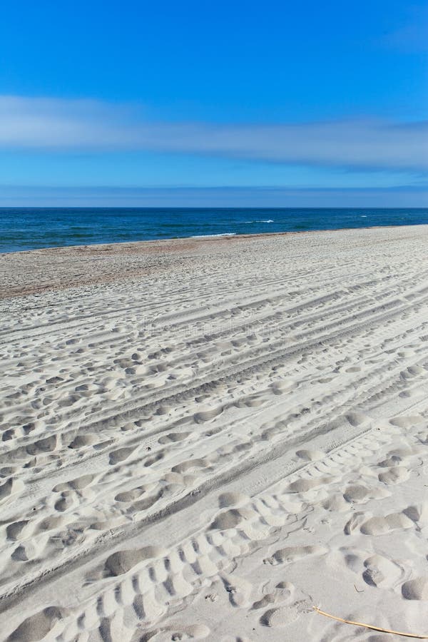 Baltic Sea Coast in Lithuania. Stock Image - Image of curonian, nature ...