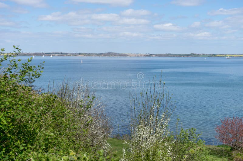 Baltic Sea Landscape in Spring Stock Image - Image of coastal ...