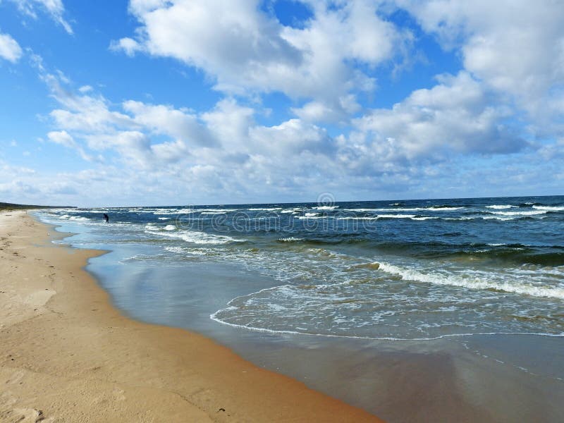 Baltic sea landscape view. stock image. Image of outdoor - 78333963