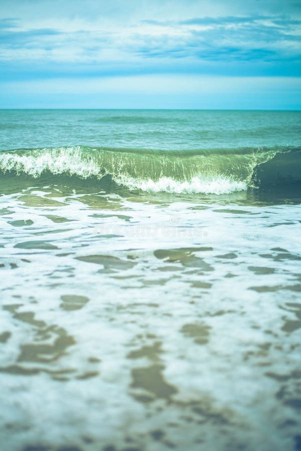 Peaceful Sea Photography - Tranquil Background Stock Image - Image of ...