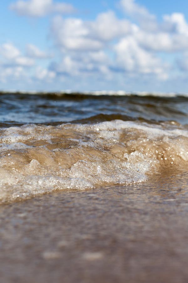 Baltic sea water. stock image. Image of seaside, atlantic - 77617605