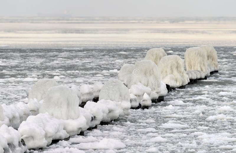 Baltic sea in winter stock photo. Image of nature, wintry - 28876690