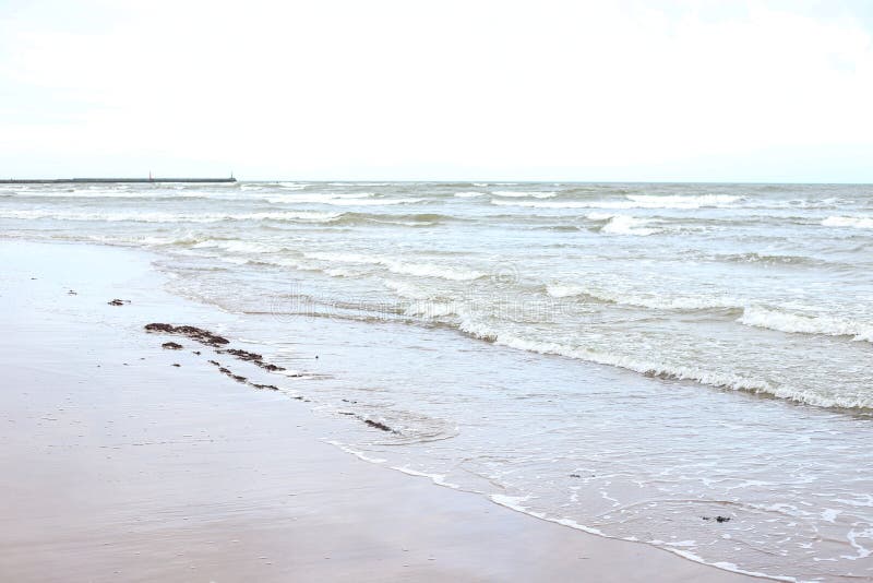 Baltic Seaside View of Baltic Sea Stock Image - Image of coastline ...