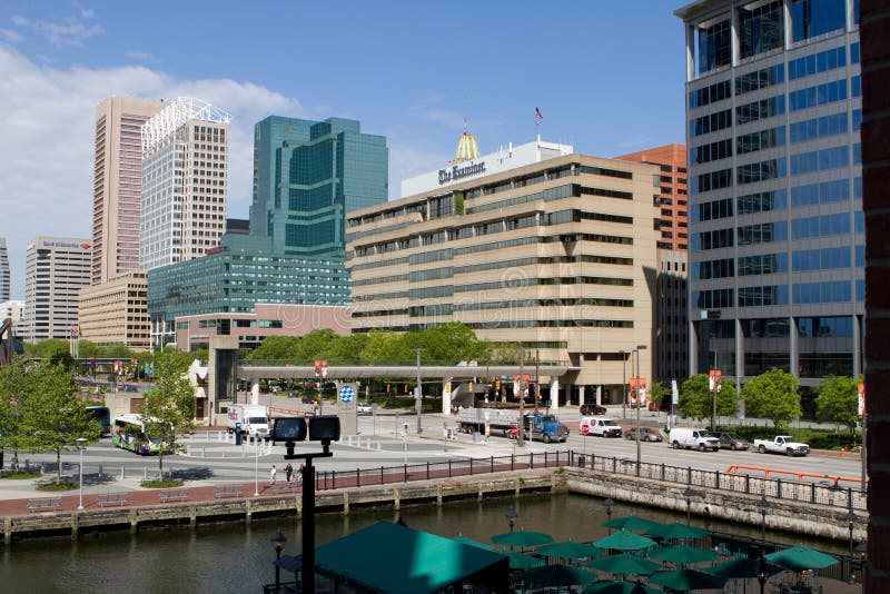 Baltimore Buildings stock image. Image of american, baltimore - 6086975